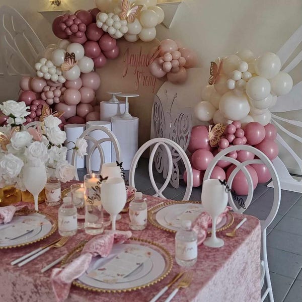 Silver Table Numbers Glitter Table Numbers Acrylic Table Numbers Table ...