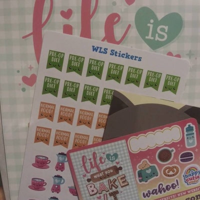 95 Cute Weight Loss Surgery/bariatric/gastric/stomach Planner Stickers ...