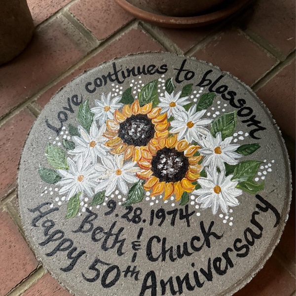 RETIREMENT GIFT, Painted Stepping Stone, Retirement Gifts, Gift Ideas ...