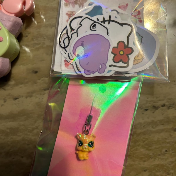Littlest Pet Shop Phone Charm, LPS Mini, Cute Kawaii Accessory ...