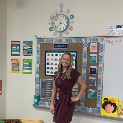 MODERN RAINBOW Clock Numbers Calm Colors Classroom Decor - Etsy