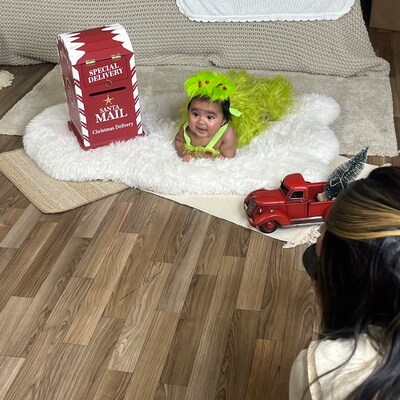 Grinch Hair Bows, Mr Mean One, Christmas Hair Bow, Holiday Baby Toddler ...