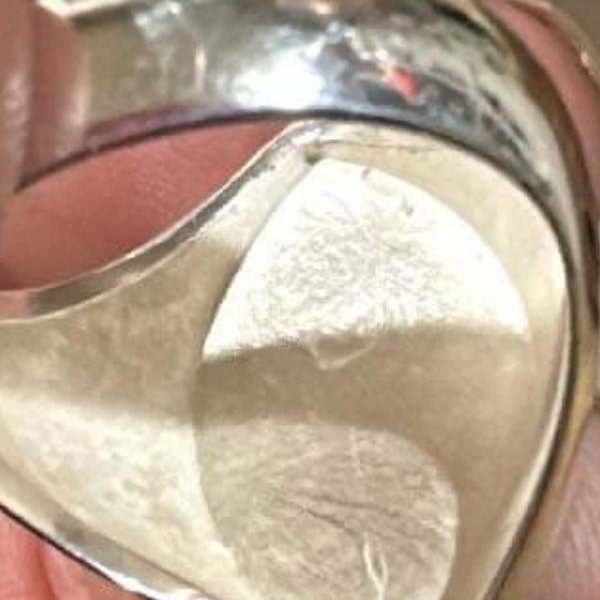 Hand Sculpted Inverted Pentagram Hand Pendant : Oxidized Alpaca Silver ...