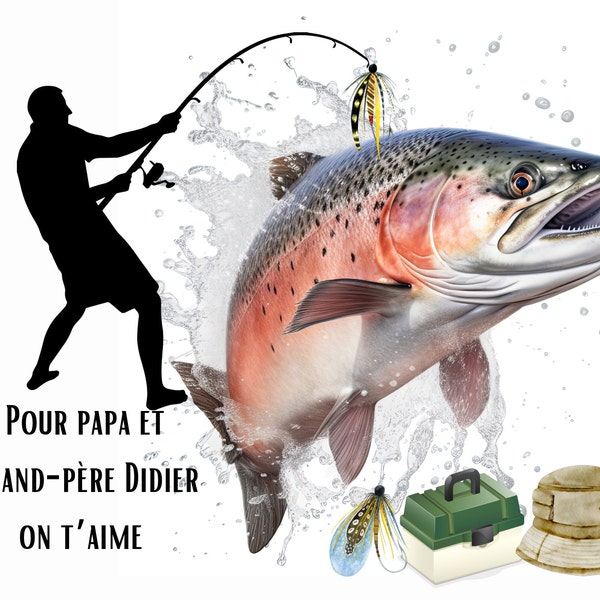 Musky Watercolor PNG Commercial Use Clip Art, Muskie Clipart PNG ...