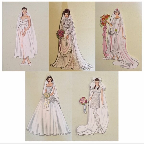 Red Paper Doll - Etsy