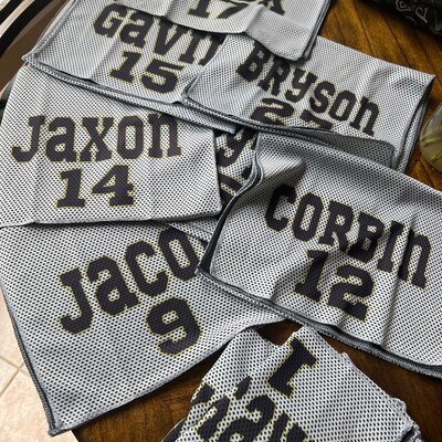 Personalized Cooling Towels Team Orders-sports Towels - Etsy