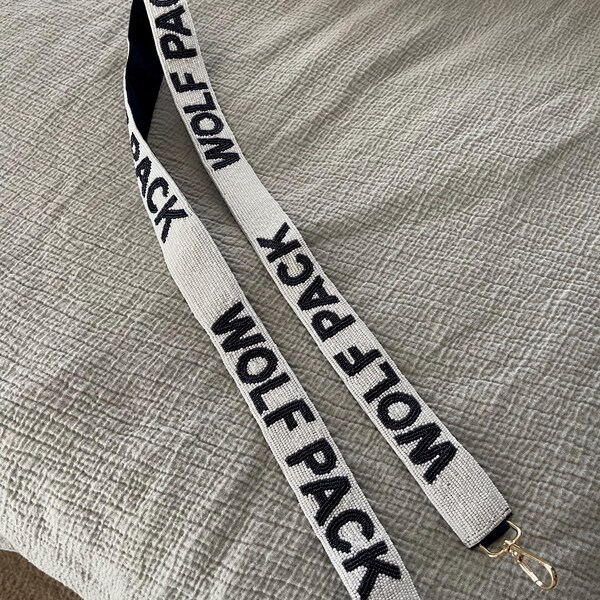 Custom Beaded Straps, Gameday Beaded Straps, Gameday Straps, Stadium ...