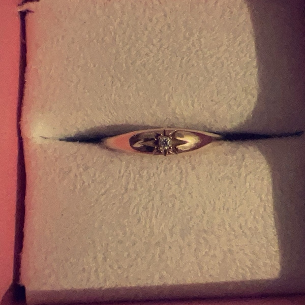 Gold Locket Ring - Customizable Keepsake Jewelry - Etsy