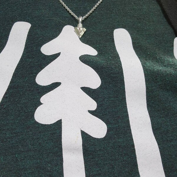 Gold Sacred Flaming Heart With Thorns Charm Necklace 14k Gold Filled ...