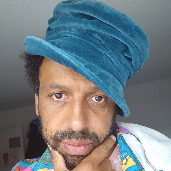 Eco-friendly Artisan Top Hat, Floral Tapestry Fabric, Unconstructed Top ...