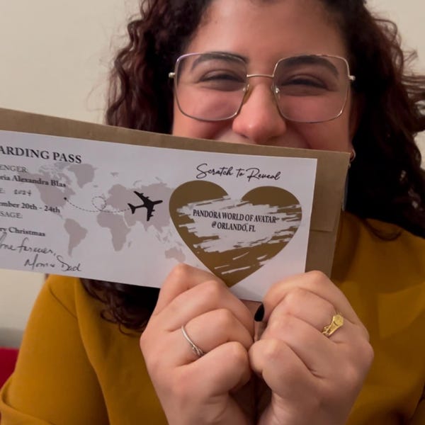 Printable Surprise Trip Reveal Card, Custom Boarding Pass Ticket ...