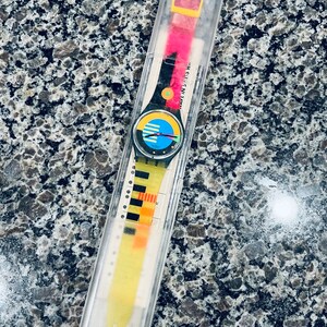 1996 Vintage Swatch boxing, GN163STD, Unworn, in Swatch Box, With New ...