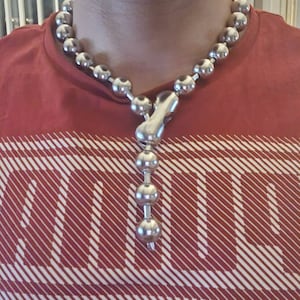 Largest Jumbo Ball Chain Necklace Available 16MM THICK - Etsy