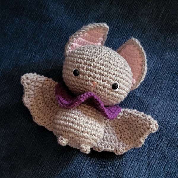 The Little Bat Crochet Pattern | Crochet Bat | Bat Amigurumi | Crochet ...