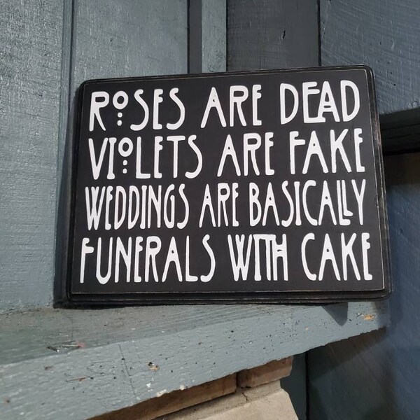 Dark Humor, Gothic Wall Decor, Languish Lament Loathe, Gallery Wall - Etsy