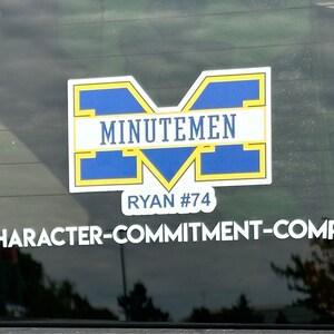 Custom Decals Choose Your Font, Color, Size Custom Vinyl Text Decals ...