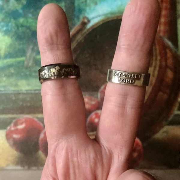 Halloween Ring Everyday is Halloween Ring / Womens Rings Mens Rings ...