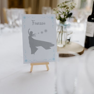 Personalised Table Seating Plan Cards_disney Minnie/mickey - Etsy