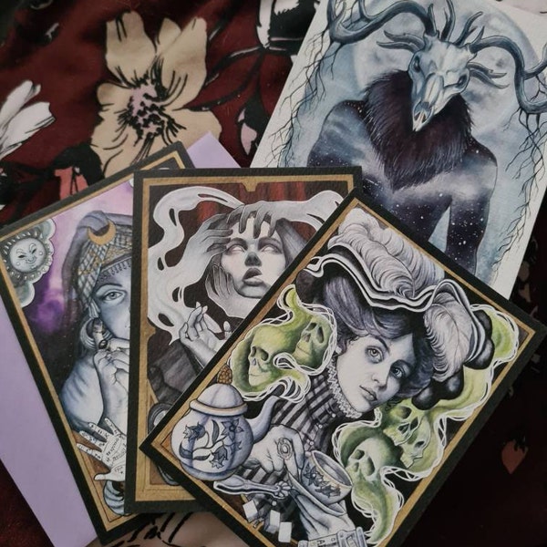 Wendigo-print - Etsy