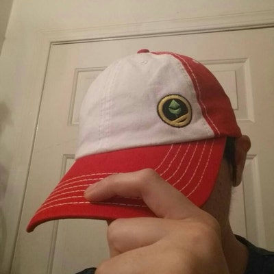 POKEMON GO Trainer Red Cap Nintendo Embroidered Hat Anime Cosplay ...