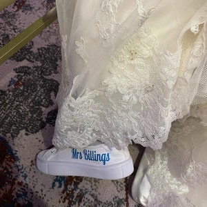 Bridal Party Trainers / Shoes / Converse Iron on Vinyl Transfers ...