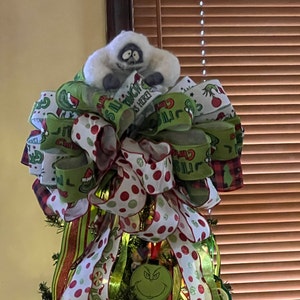 Abominable Snowman Christmas Tree Topper Personalized Yeti Custom Yeti ...