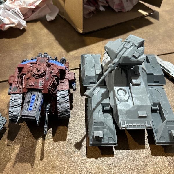 Halo: UNSC M808 Scorpion Tank (unofficial) - Etsy