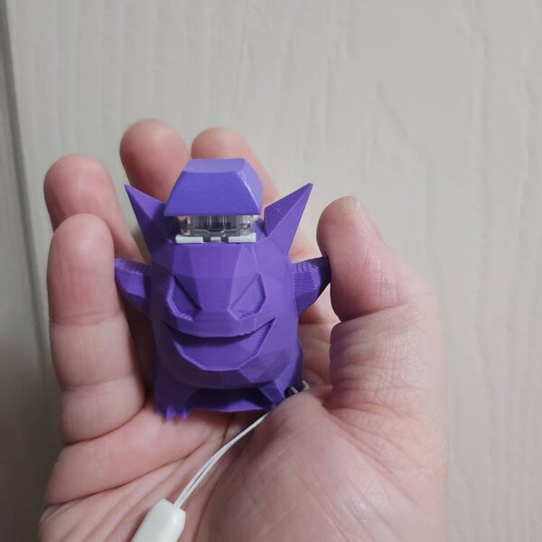 Gengar Low Poly Keyboard Switch Fidget Toy | Stim Toy, Stress Relief ...