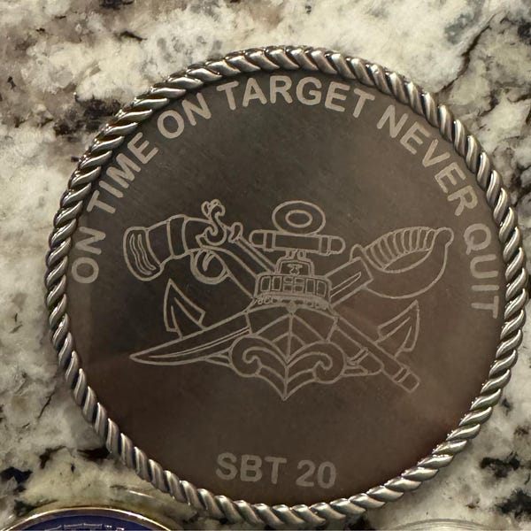 Damage Control Challenge Coin Dc Glow in the Dark Spinner - Etsy