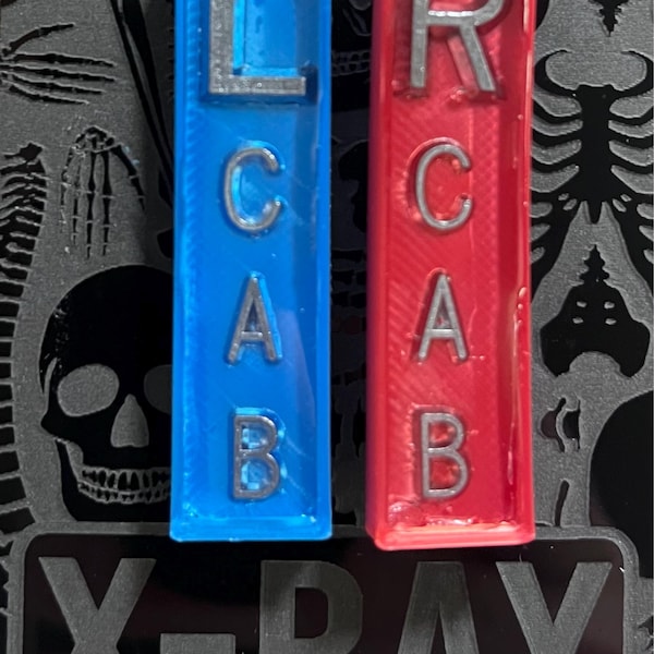 Peppermint X Ray Marker. Cute. Resin X Ray Marker. X Ray Marker. Lead ...