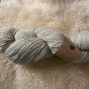 White Weaving Wool Threads 100 G. Yarn for Dyeing Lithuania Wool Yarn ...