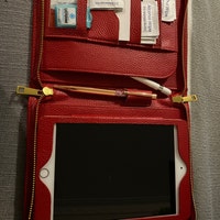 IPad Zipper Portfolio With Notepad Holder With Writing Cover,ipad Pro ...