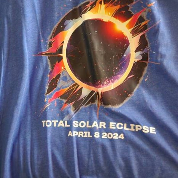 Solar Eclipse 2024 Shirt, Total Solar Eclipse Shirt, Commemorative ...