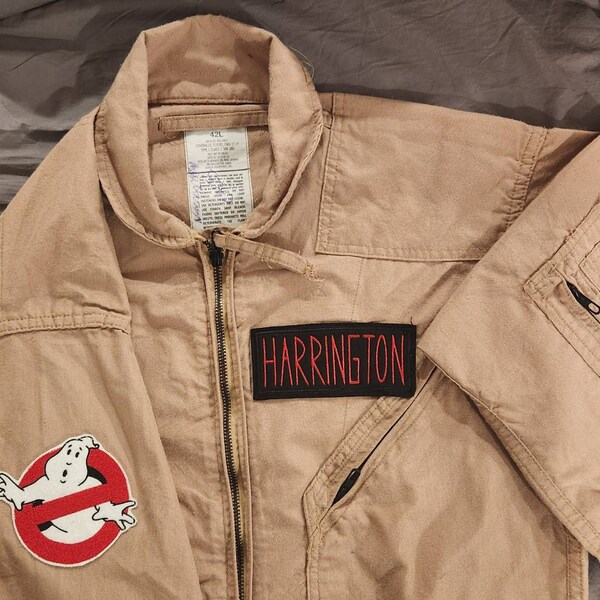 Ghostbusters Logo Patch Embroidered Iron on Patch Flight Suit Costume ...