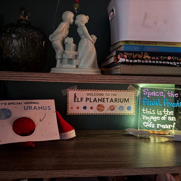 Printable Elf Planetarium Props, Elf Uranus Props, Elf Science Props ...