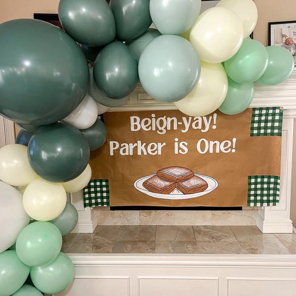 Customized Painted Party Banner - Etsy