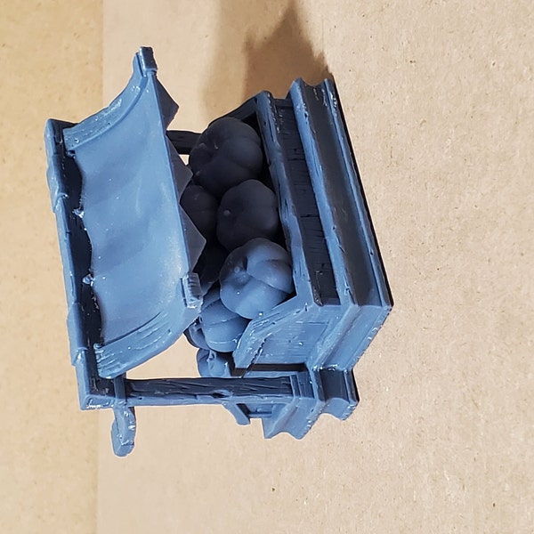 Pumpkin Stand 32mm Scale Unpainted Miniature for Dnd, Pathfinder ...