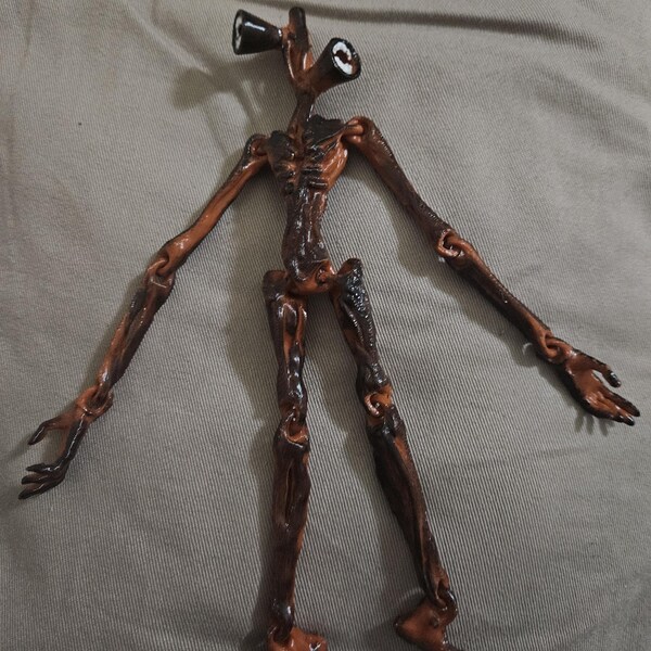 Backrooms Bacteria Entity SCP Flexible Figure, Horror Footage Inspired ...