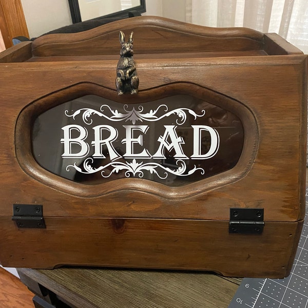 Bread With Scroll Decal - Bread With Scroll Sticker - Kitchen Decal ...