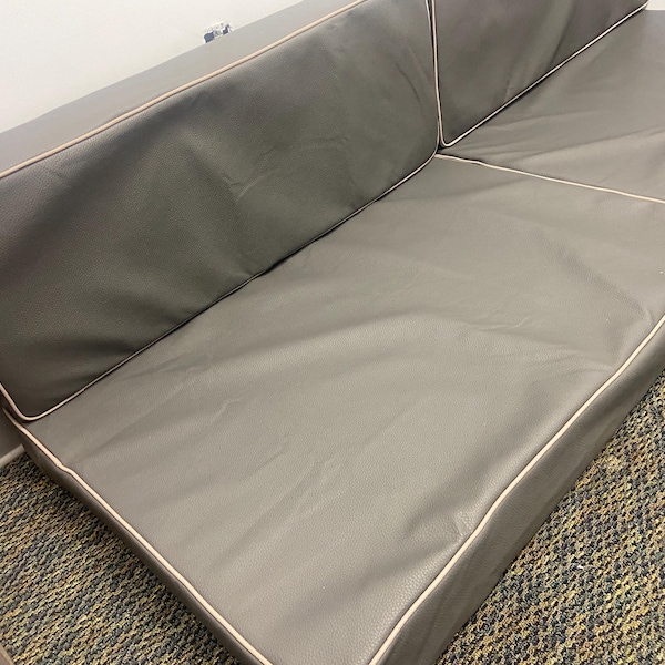 Canvas Cover for Seating Cushion. Bench Cushion Covers. 1 to 4 Inches ...