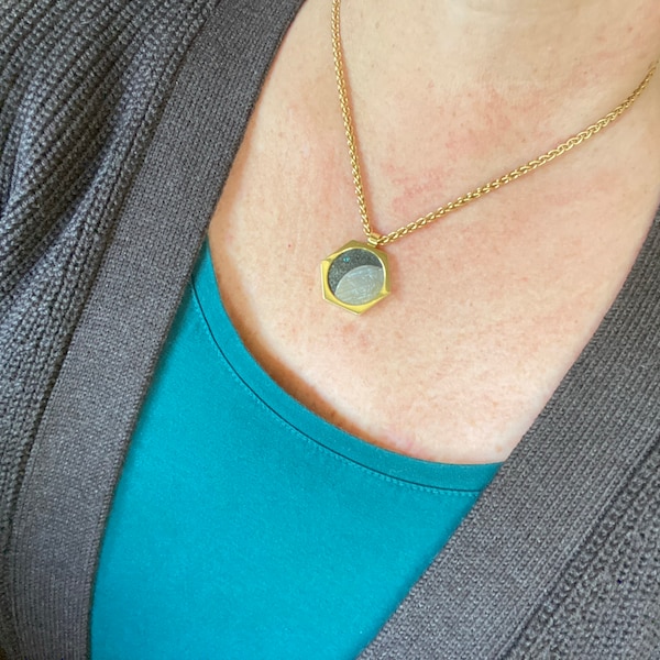 The 9 Planets Ring - 18k Gold, Gibeon Meteorite and 9 Gemstones - Etsy