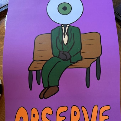 Weird Paperwork Poster / Weird Poster / Surreal Art Print - Etsy