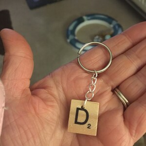 Wooden Initial Keyrings - Etsy