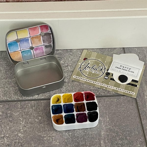 Loke- Handmade Watercolor Paint - Etsy