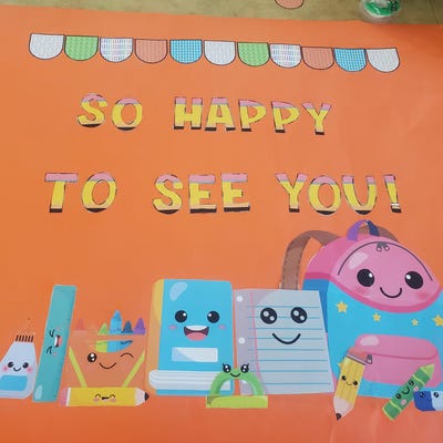 Classroom Management Decor Display Sets for Elementary Classroom Happy ...