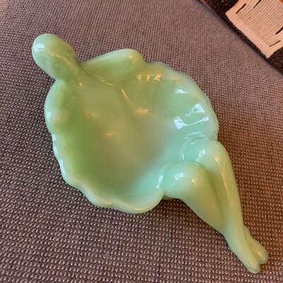 Bathing Beauty Soap Dish / Trinket Dish Jadeite Jadite Jade Green - Etsy