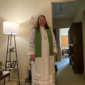 Scapular Vestment, Sunflower Scapular, Monostole, Lay Church Leader ...