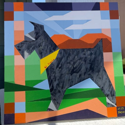 Confident Calico Cat Barn Quilt Pattern and Directions for - Etsy