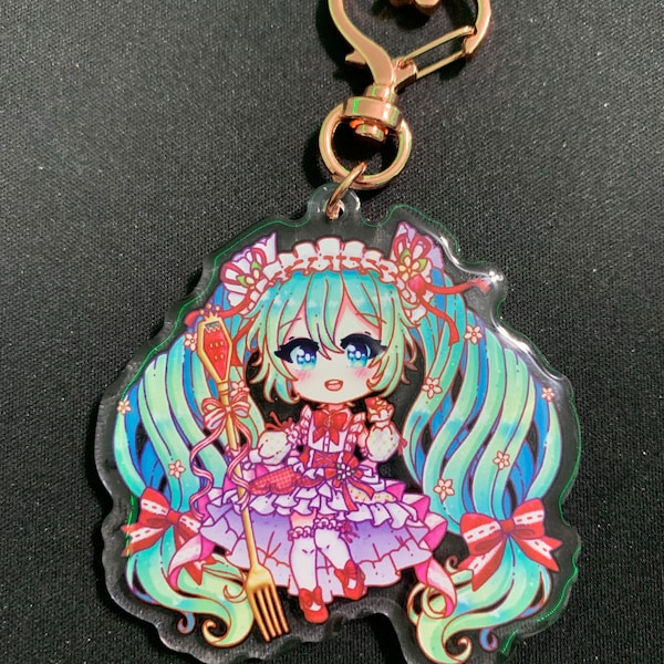 Vocaloid Hatsune Miku Acrylic Charms cute Kawaii Anime Acrylic Charm ...