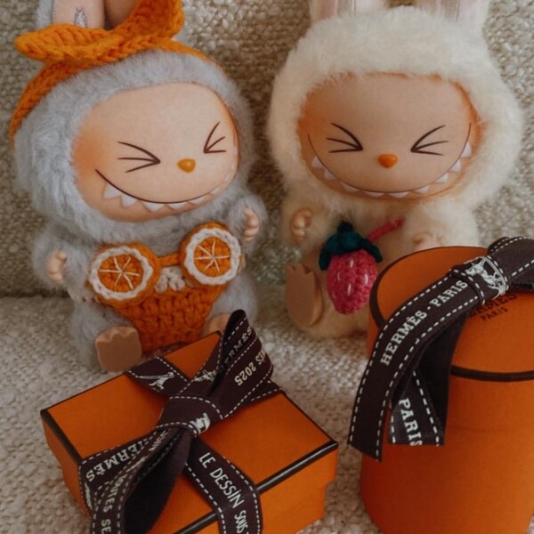 Labubu Clothes, Crochet Magical Anime Warrior Girl Outfit for Labubu ...